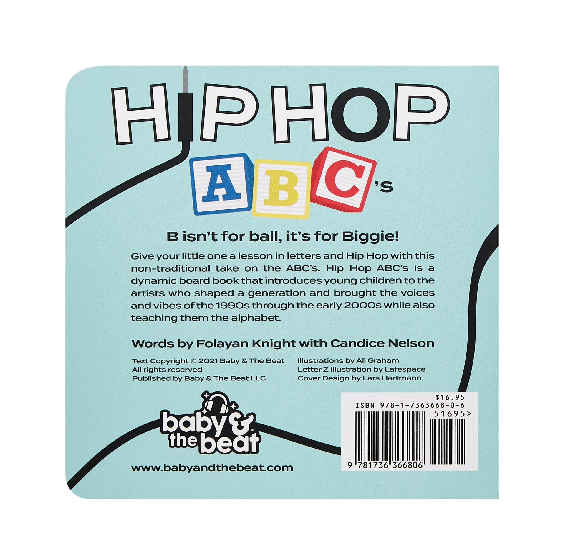 Hip Hop ABCs Board Book – Baby & The Beat